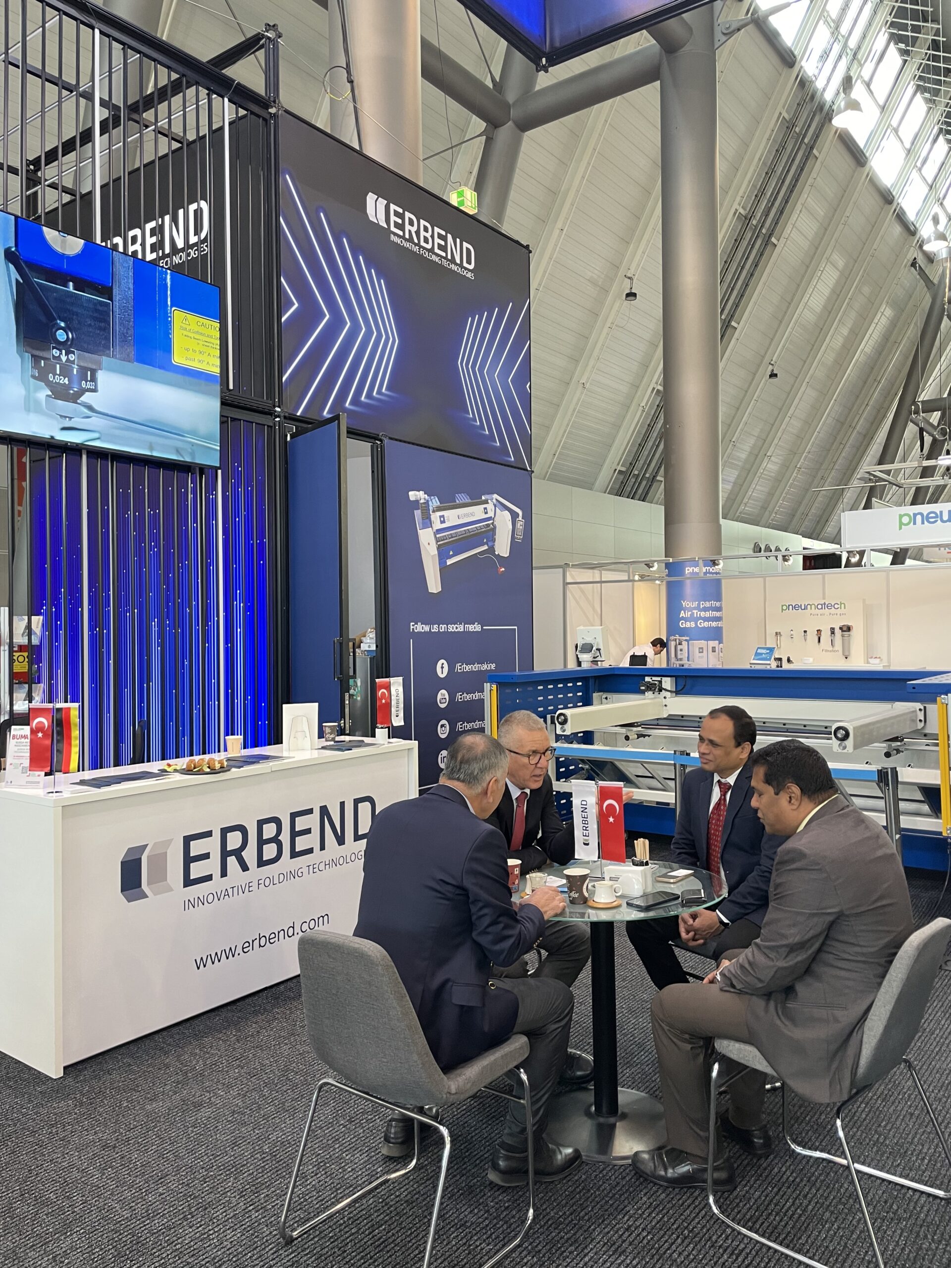 Erbend Makine, one of the world’s leading manufacturers was at ...